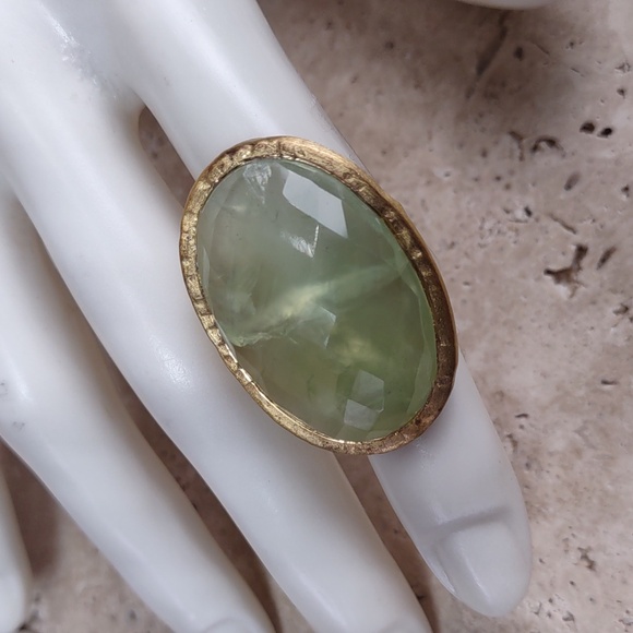 Roost | Jewelry | Prehnite Gemstone Ring | Poshmark